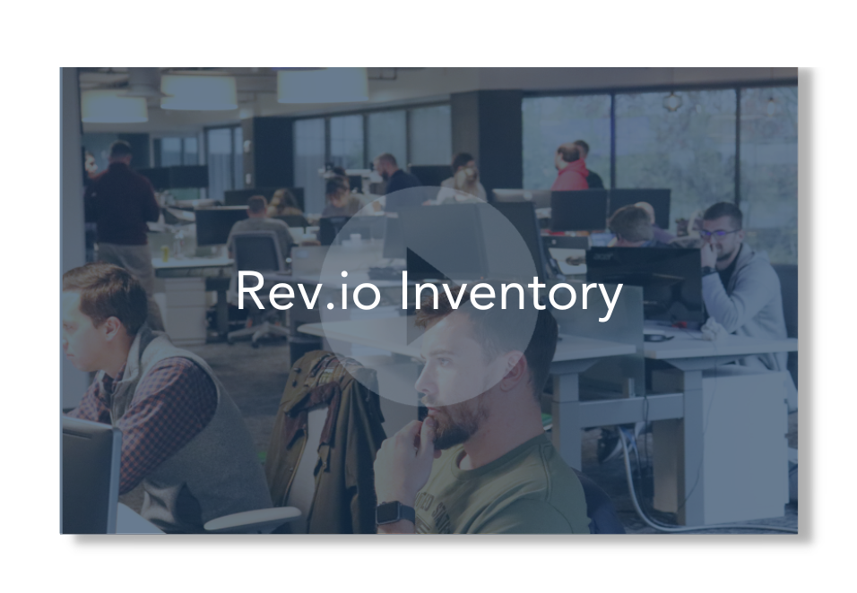 Rev.io Inventory | Rev.io